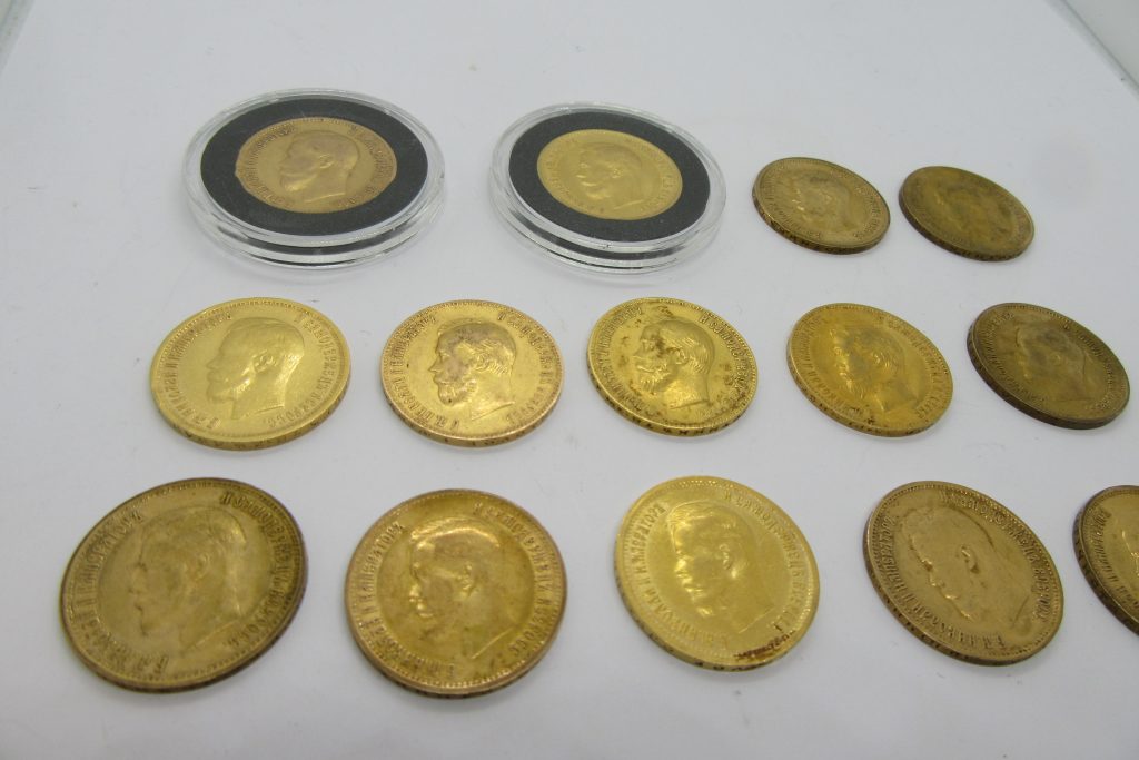 KULD 10-RUBLASED KULDMÜNDID 1899 ja 1901, NIKOLAI II – Tallinna Kuld